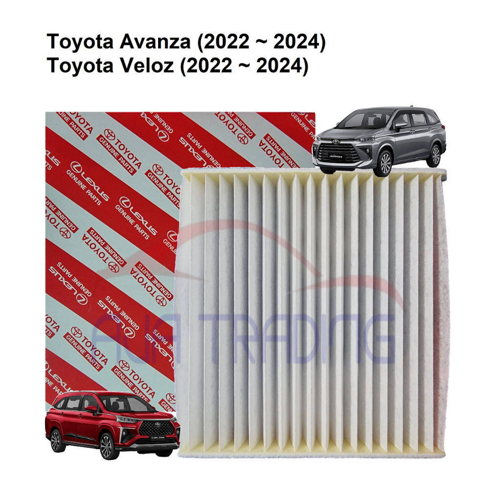 AC Cabin Filter for Toyota Veloz (2022 ~ 2024), Toyota Avanza (2022 ...