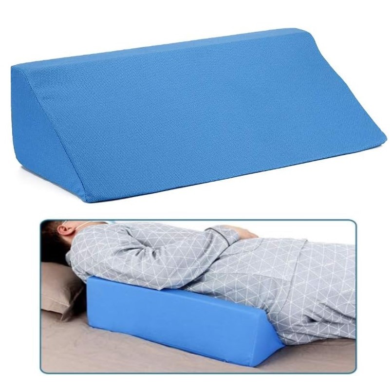 Washable Triangular Wedge Closure Support Pillow Leg Elevation Back ...