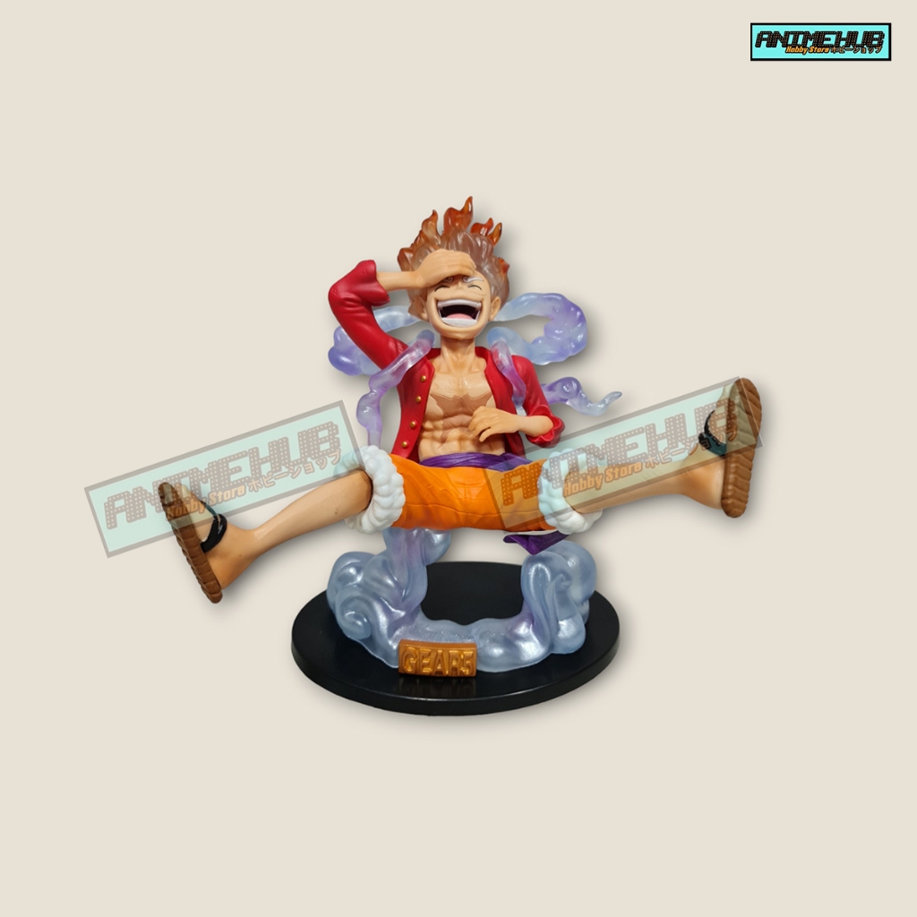GK BTS Knock Off One Piece Devil Fruit Awakening Luffy Gear 5 Red ...