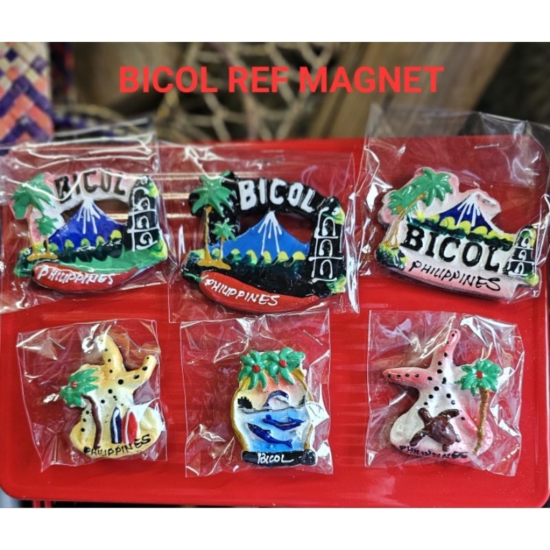 Ref Magnet made of Mayon Volcano sand | Shopee Philippines