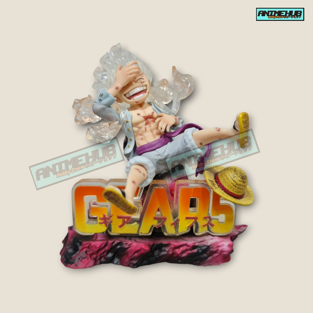 GK G5S Knock Off One Piece WCF Luffy Gear 5 Nika White | Shopee Philippines