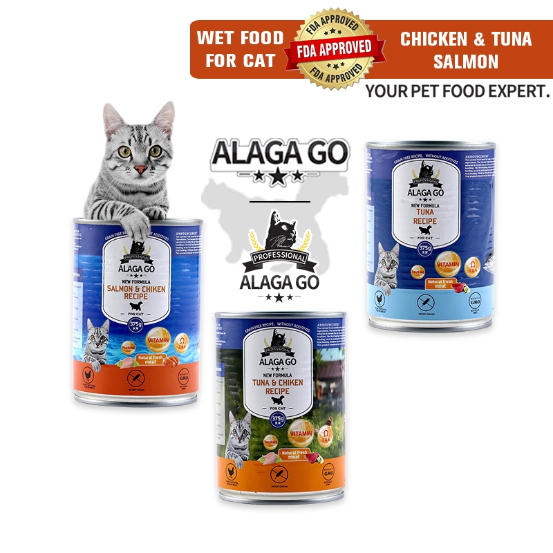 ALAGAGO Cat Wet Food in Can 425g Cat Food Canned For Cat | Shopee ...