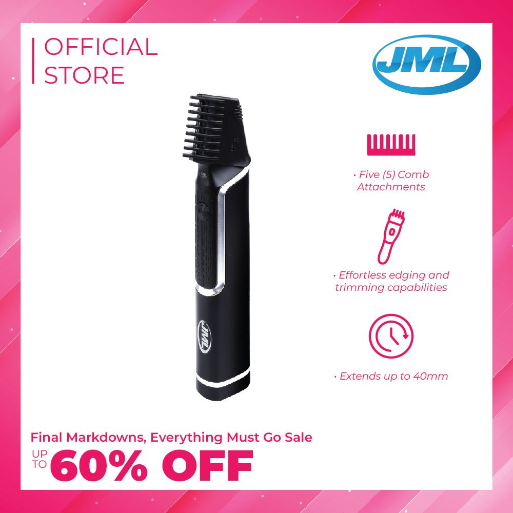 JML Easy Trim Pro Portable Rechargeable Trimmer ETPRO | Shopee Philippines