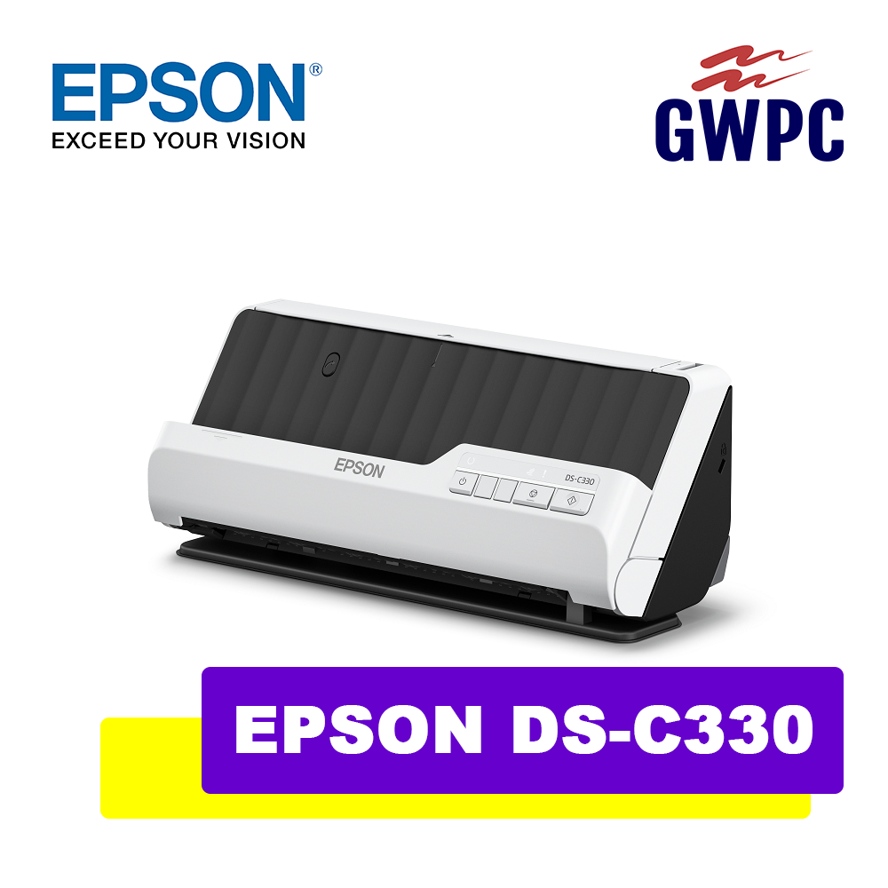 Epson WorkForce DS-C330 Portable Sheet-fed Document Scanner DS C330 ...