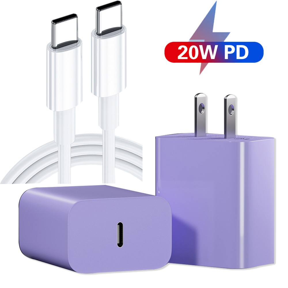 20W PD (Class A) Type C Adaptor Fast Charger For (iOs,TypeC) Mobile ...