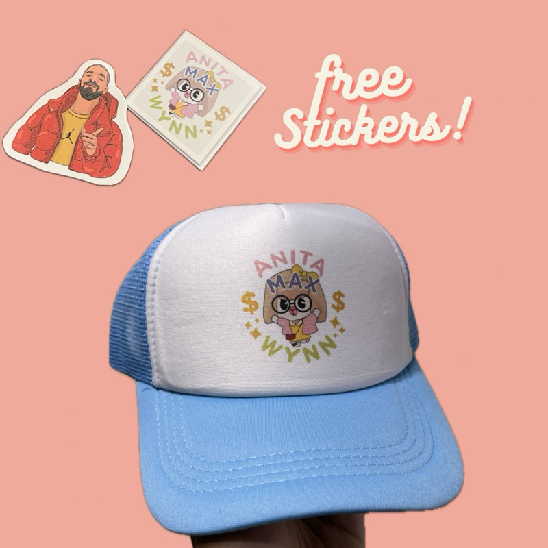 Drake ANITA MAXX WYNN / I NEED A MAX WIN trucker cap/ FREE STICKERS ...