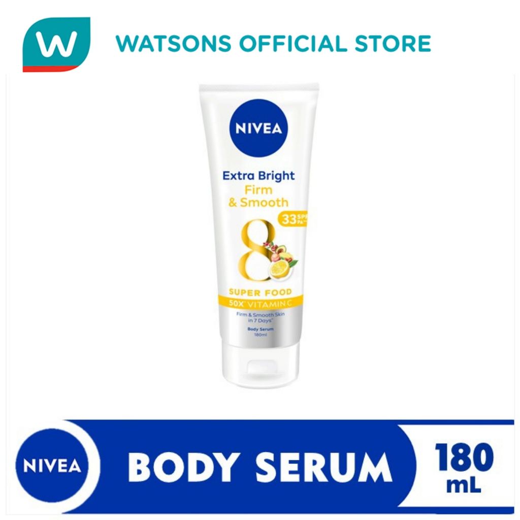 NIVEA Extra White Firming Body Serum SPF 33 180ml | Shopee Philippines