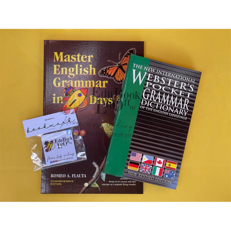 English Grammar book and dictionary Bundle Promo | Shopee Philippines