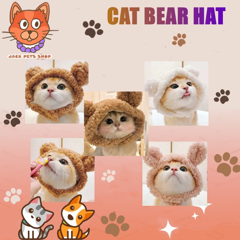 Cat Hat Soft Cotton Pet Hat Cat Costume For Cats Dog Hat Pet Costume ...