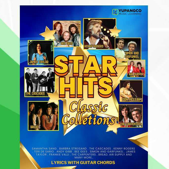 Star Hits Classic Collection Songbook Lyrics with Guitar Chords ...