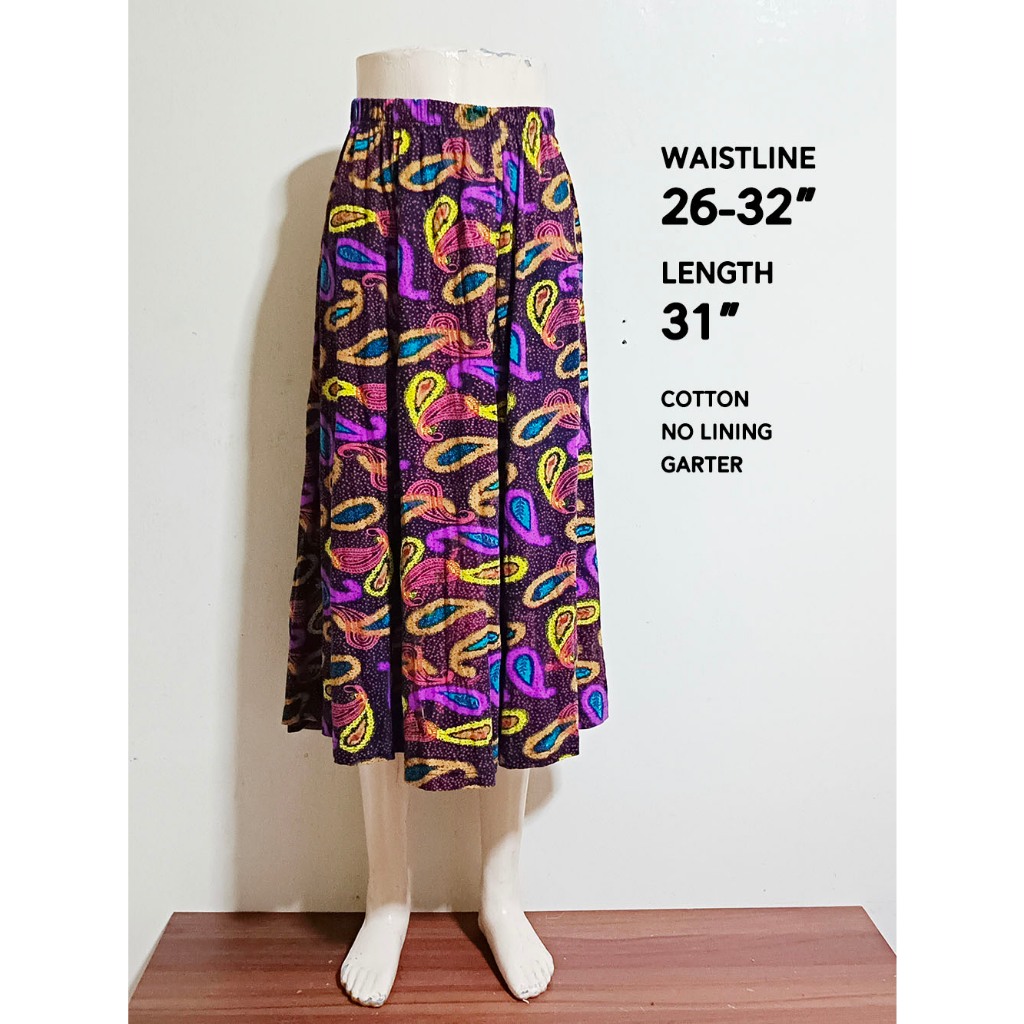 PRELOVED ASSORTED SKIRTS | Plus size | MIDI MAXI | Shopee Philippines