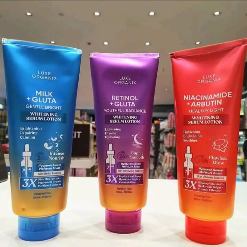 Luxe Organix Whitening Serum Lotion SOLD PER PC. | Shopee Philippines