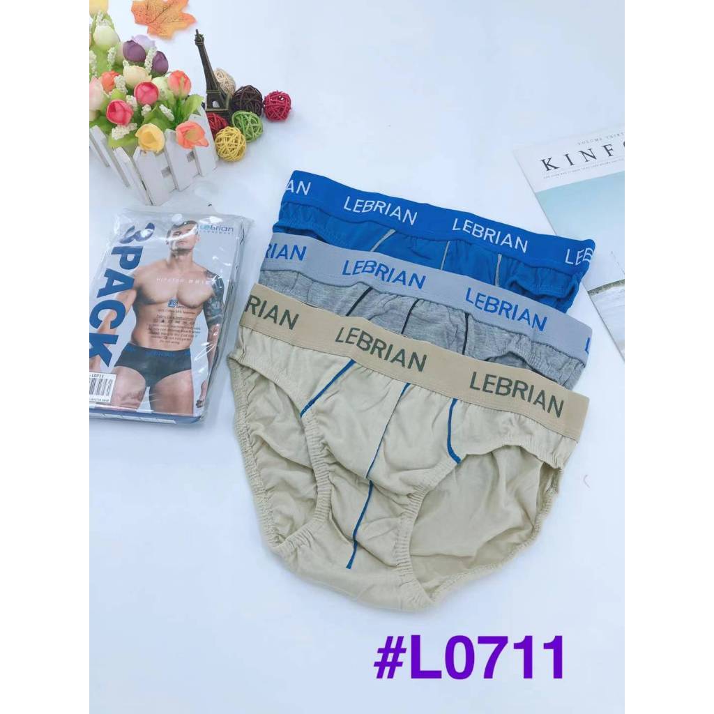 LE BRIAN BRIEF FOR ADULT 3IN1 SIZE :S,M,L,XL .#L0711 | Shopee Philippines