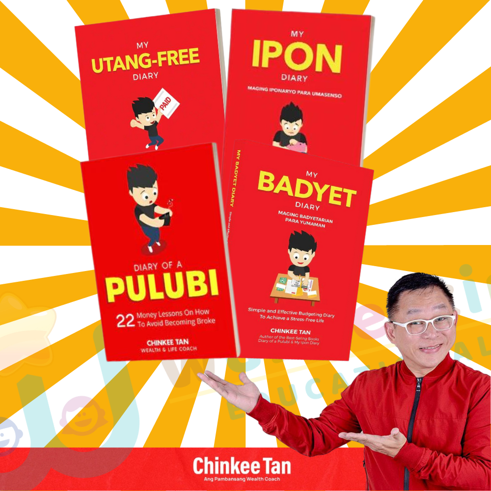 CHINKEE TAN BOOKS (DIARY OF A PULUBI/ IPON/ BADYET/ UTANG-FREE/ NEGOSYO/ YAYAMANIN/ SAMPUNG UTOS ...