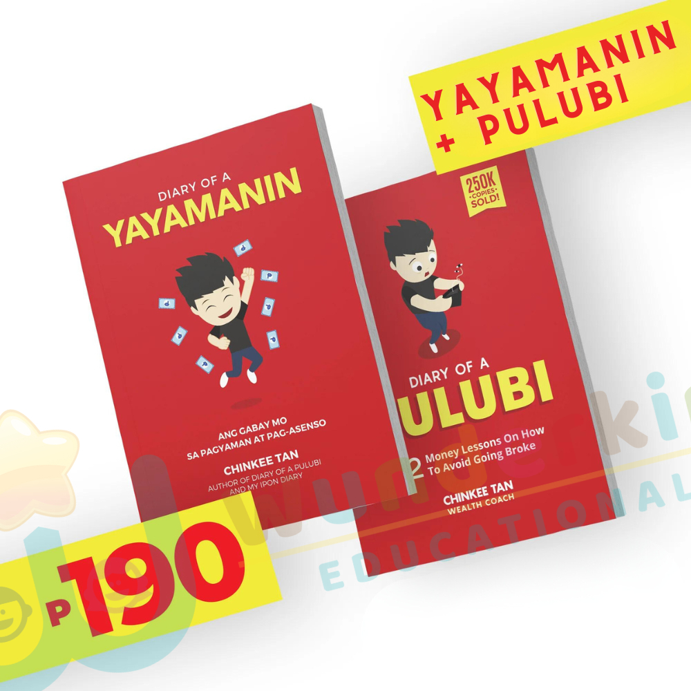CHINKEE TAN BOOKS (DIARY OF A PULUBI/ IPON/ BADYET/ UTANG-FREE/ NEGOSYO/ YAYAMANIN/ SAMPUNG UTOS ...