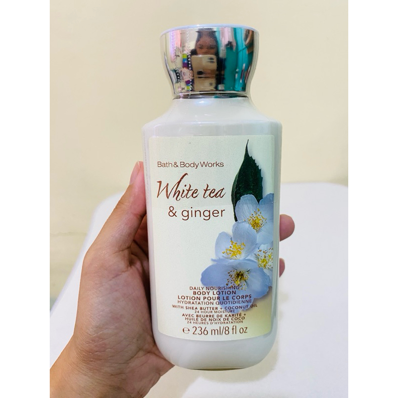 White Tea & Ginger Lotion Bath & Body Works | Shopee Philippines