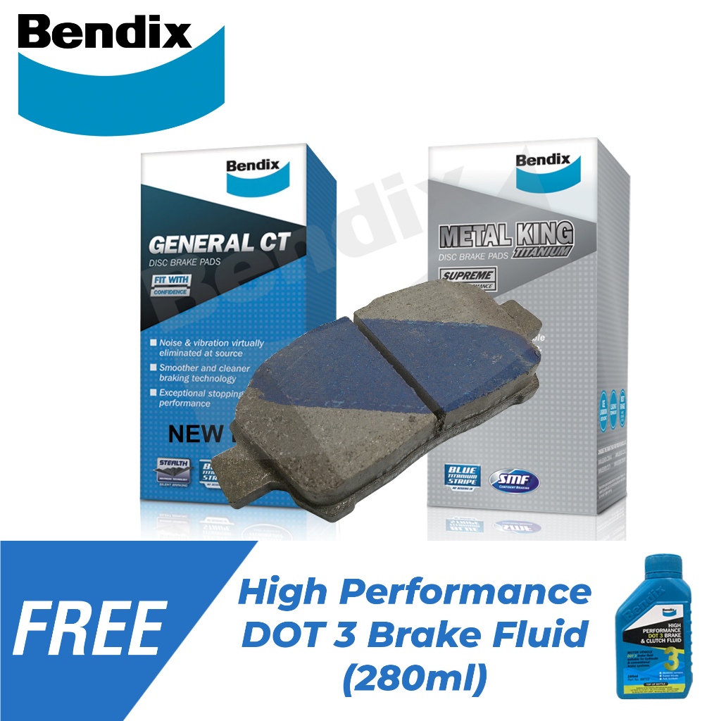Bendix Brake Pads DB1422 Front Set for Toyota Corolla Altis 2001-2007 | Shopee Philippines