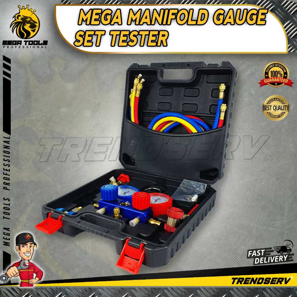 MEGA Testing Manifold Kit R134A | Shopee Philippines