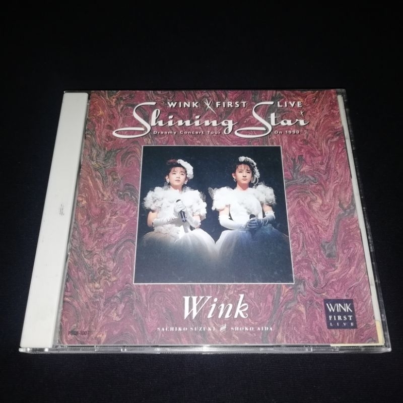 WINK - First Live Shining Star CD Jpop music album ORIGINAL Compact ...