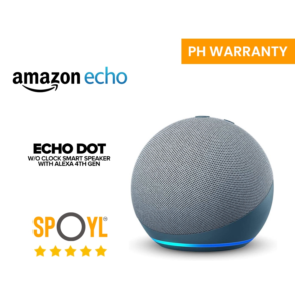 Amazon Echo (4th Gen) with Preminum sound Smart Home Hub with Alexa by Spoyl | Shopee Philippines