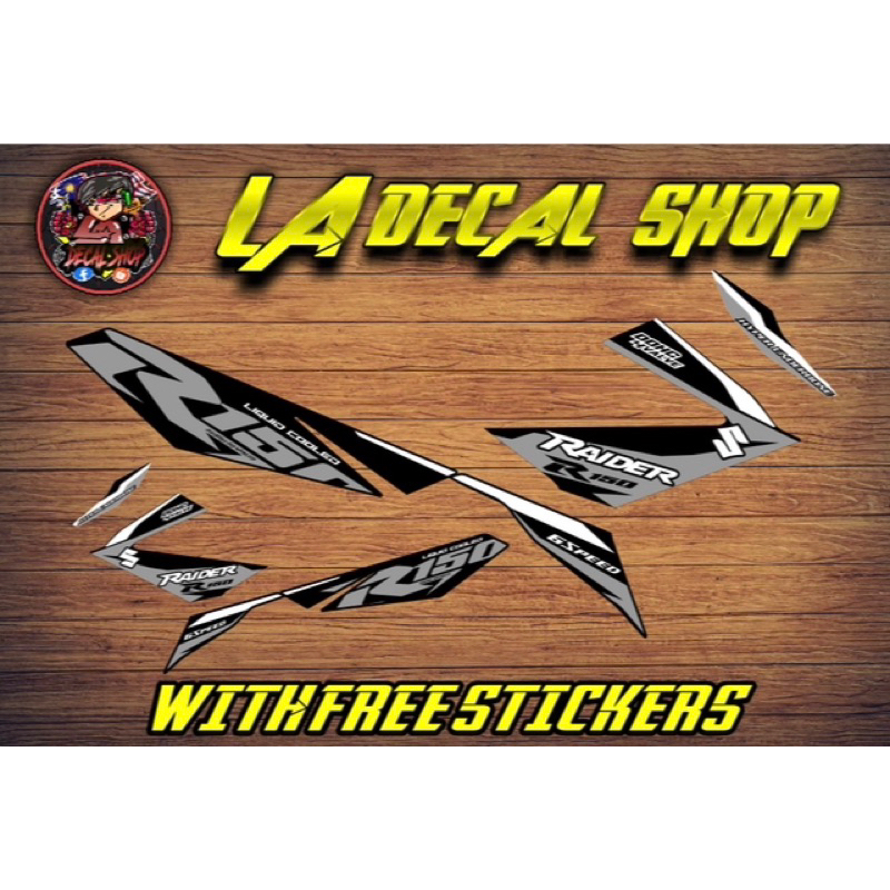 Suzuki Raider Fi Stock Decals 2020-2021 model | Shopee Philippines