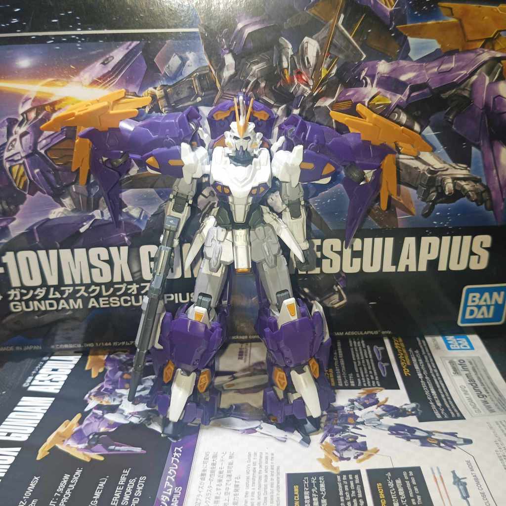 Gundam HGAC Aesculapius 1/144 | Shopee Philippines