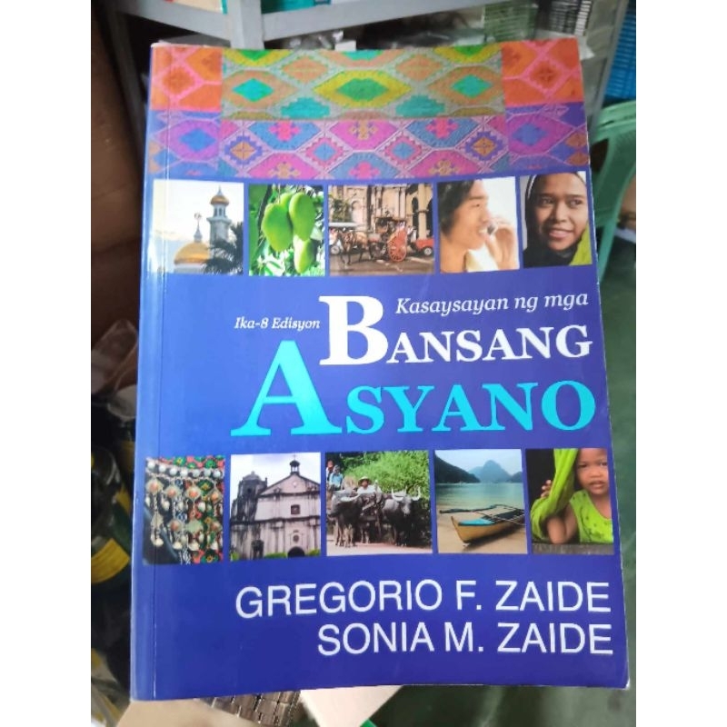 Kasaysayan ng mga BANSANG ASYANO ika 8 Edisyon by: Zaide | Shopee ...