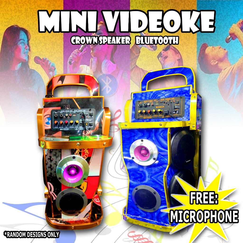 Mini Karaoke w/ FREE Microphone | Shopee Philippines