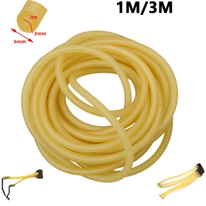 3060 1M/3M Latex Rubber Tube Rubber Latex Tube Bleed Elastic Hose for ...