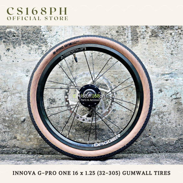 CS168ph Innova G-Pro one 16" x 1.25 (32-305) Gumwall Folded TIre 1PC ...