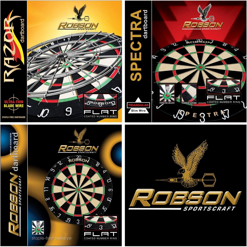 Dartboard ROBSON Razor / Spectra / Regular | Shopee Philippines