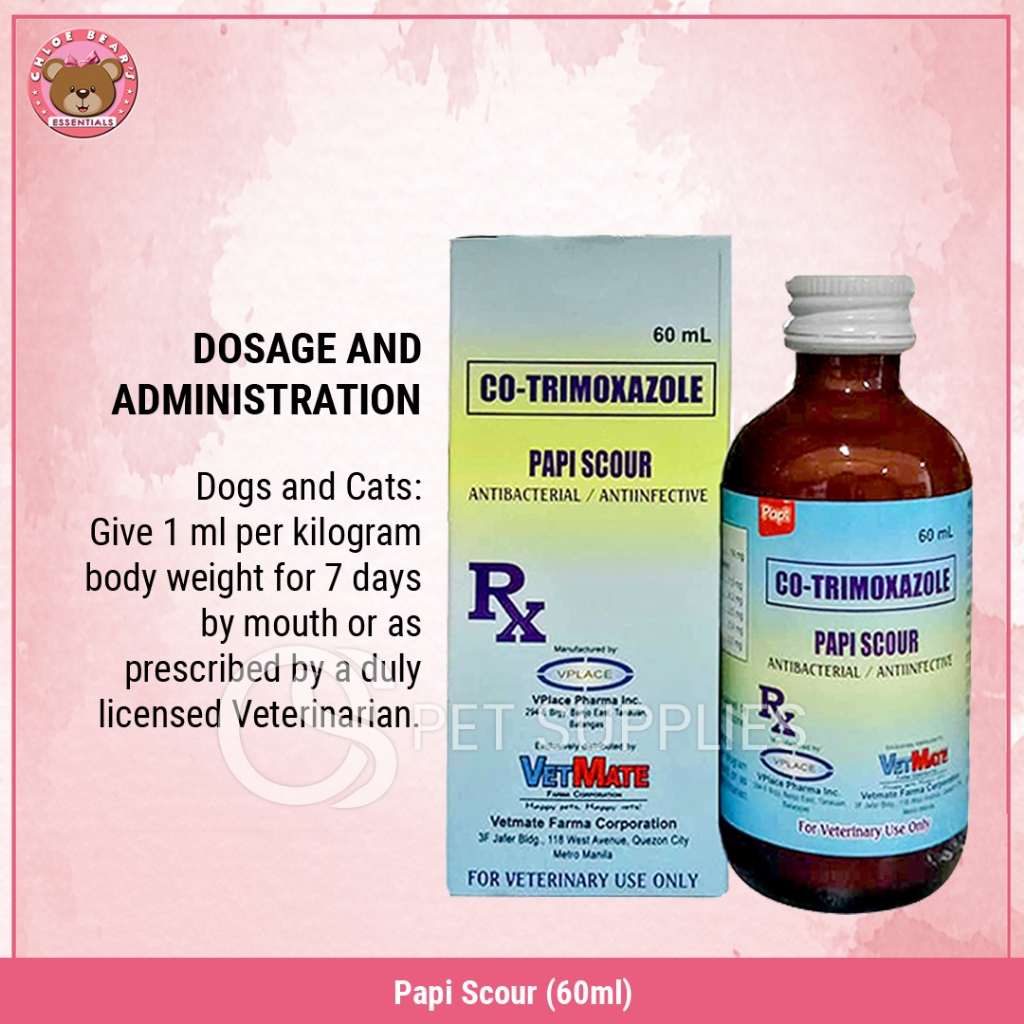 BOB-Papi Scour Anti – Bacterial and Anti – Infective Co – Trimoxazole ...