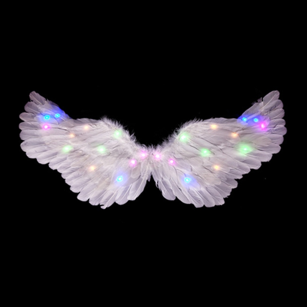 Angel Wings for Kids Baby Girl Angel Costume White Feather Fairy Wings ...