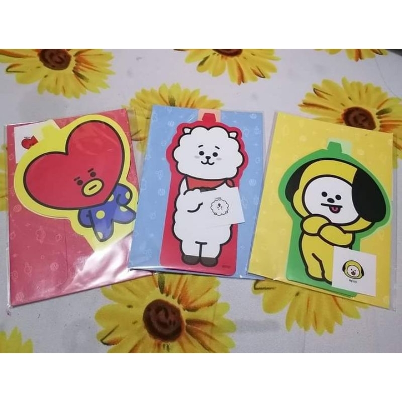 bt21 standard up card official | Shopee Philippines