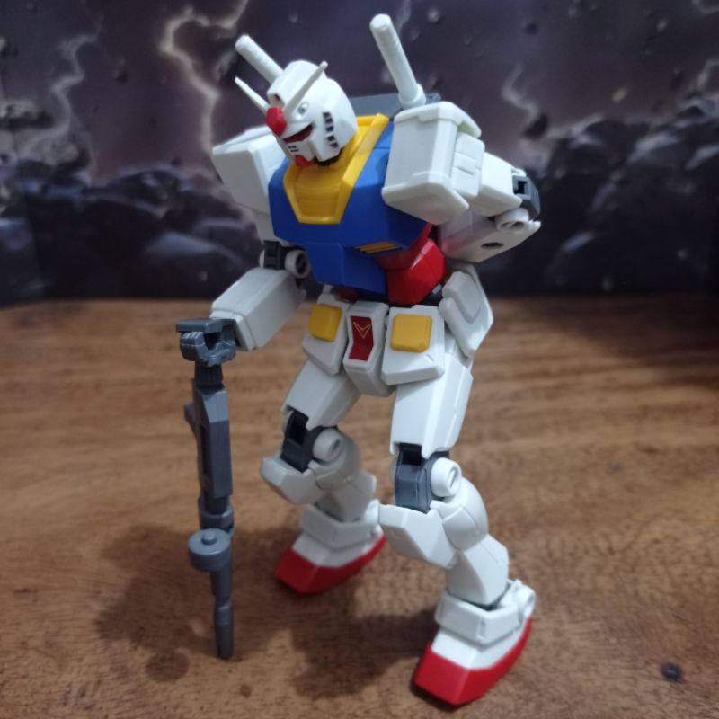 Pre Loved Bandai High Grade HG 1/144 Rx 78 2Gundam mecha robot model ...