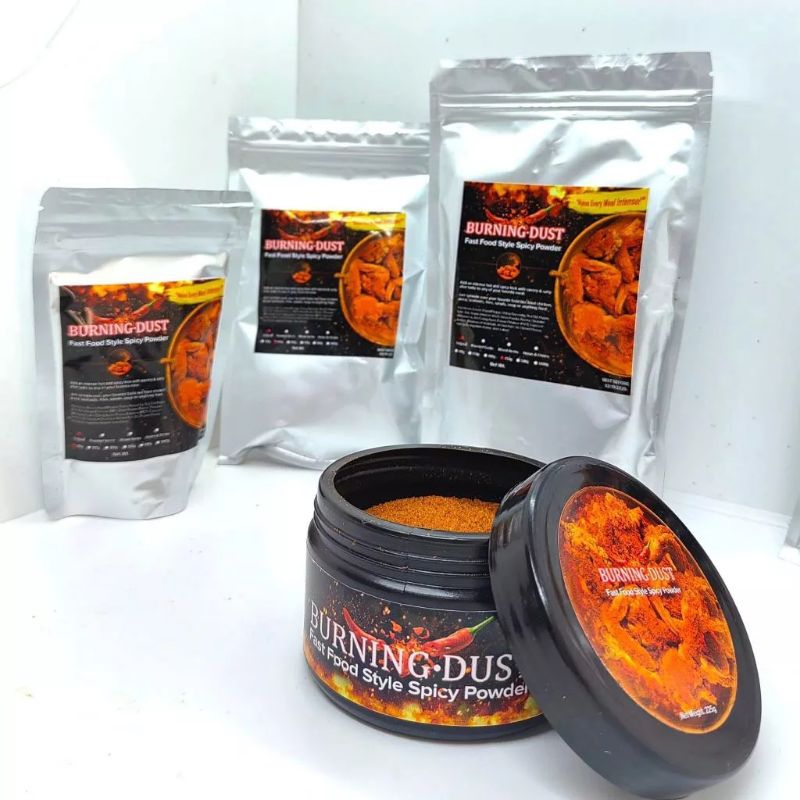 225grams JAR - Original Flavor Burning Dust Spicy Powder - Fastfood ...