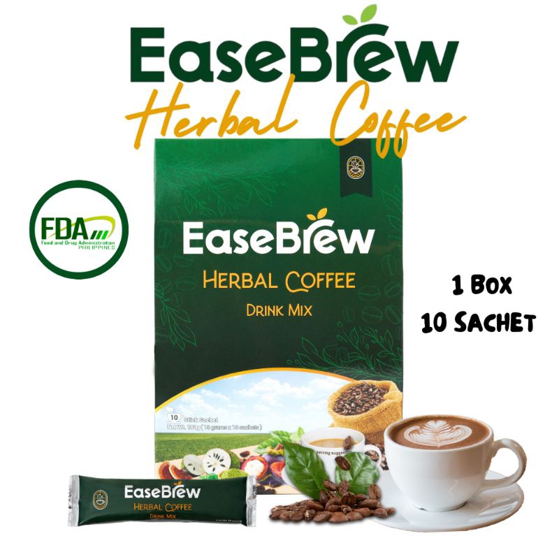 Easebrew Herbal Coffee 1Box Healthy Natural Organic boost immune system ...