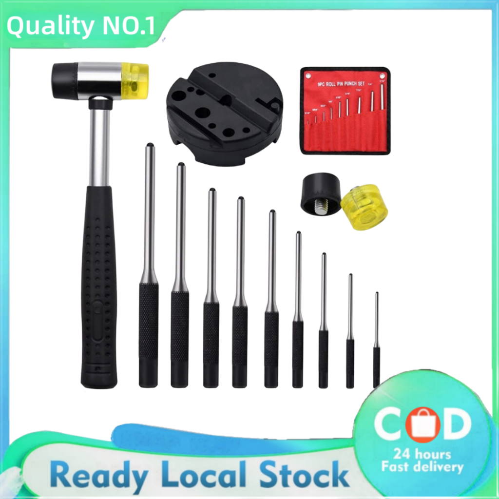 Roll Pin Punch Set with Storage Pouch,Smithing Punch Removing Repair ...