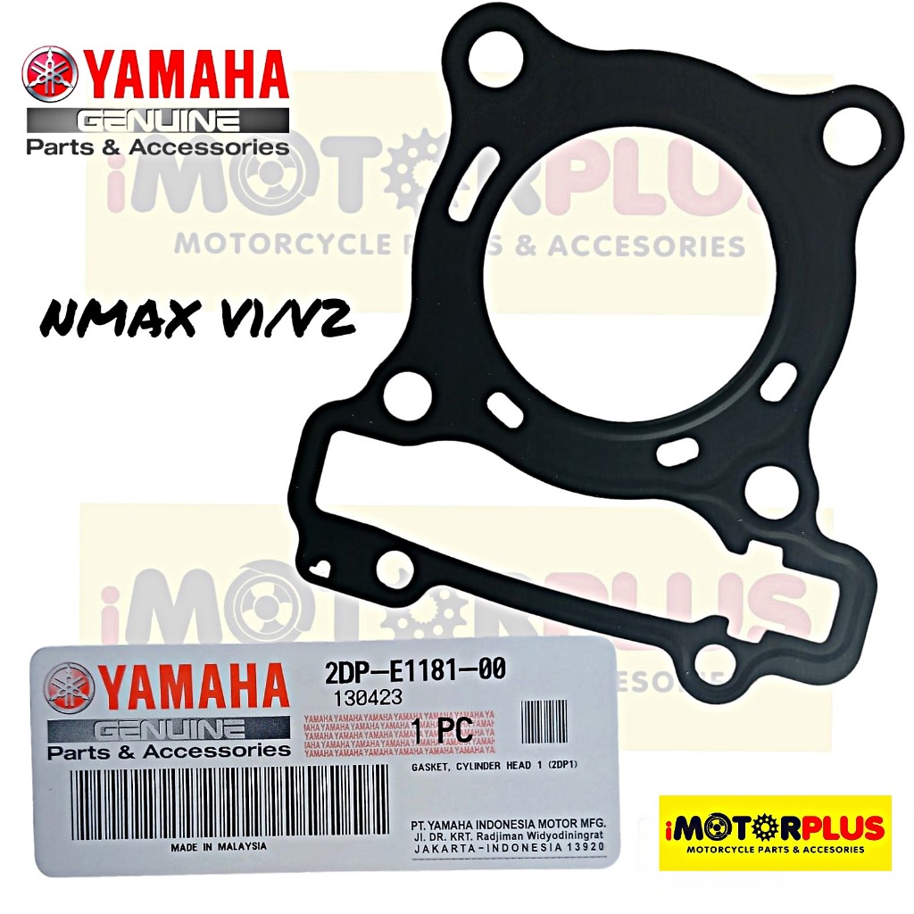Yamaha Genuine Parts Gasket Cylinder Head 1 [2DP-E1181-00] for NMAX V1/V2 | Shopee Philippines