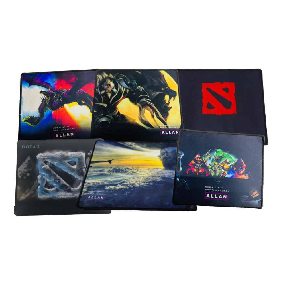 Allan Gaming Mouse Pad Rubber Stitched Gaming Mouse Pad 25 x 21cm | 2mm ...