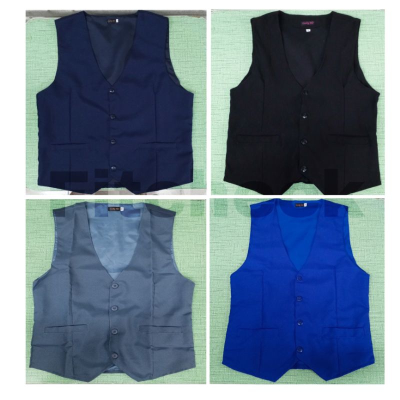 Vest for Men( For formal and semi- formal attire) | Shopee Philippines