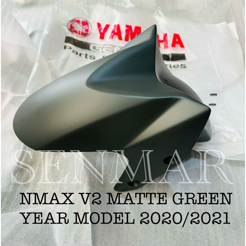 FRONT FENDER MATT GREEN NMAX V2 2021/ 2020 OLD MODEL (ORIGINAL YAMAHA ...