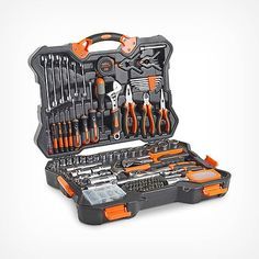 RANDOM/ASSORTED Tools Set Portable Toolbox Screwdriver socket wrench ...