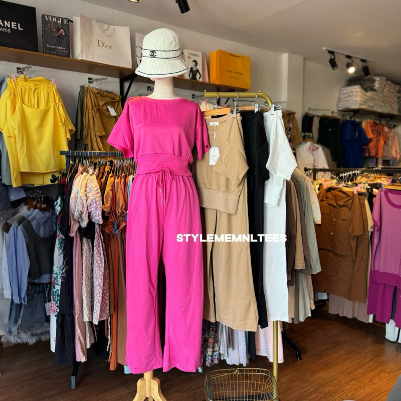 BKK MALI BRAND BASIC COORDS PLAIN PANTS (S-L) | stylememnltees | Shopee ...
