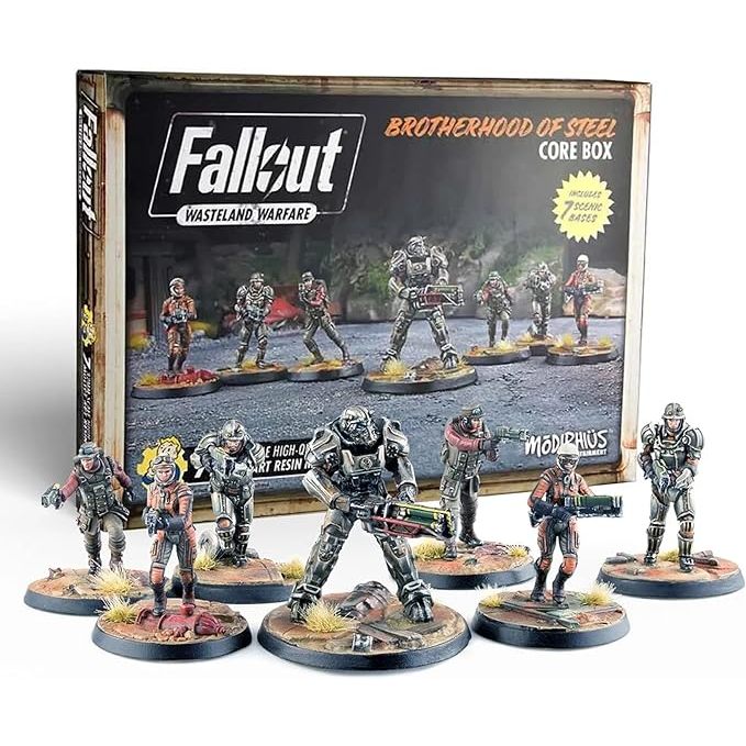 (FALLOUT Miniatures) Brotherhood of Steel Core Box - Modiphius ...