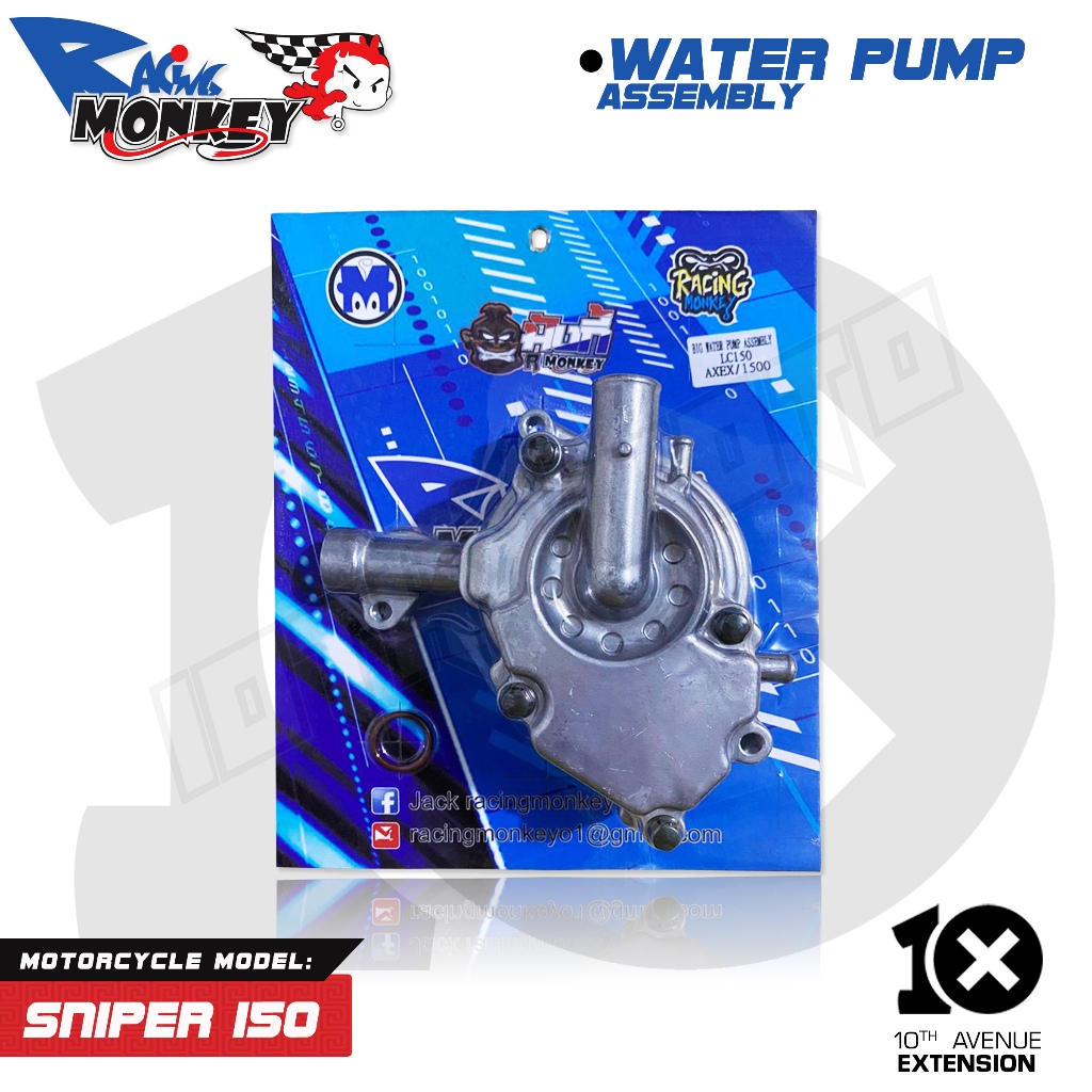 10thX Racing Monkey Water Pump Assembly for Yamaha SNIPER 150 ...