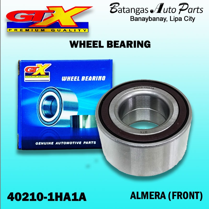 GTX WHEEL BEARING NISSAN ALMERA (FRONT) 40210-1HA1A | Shopee Philippines