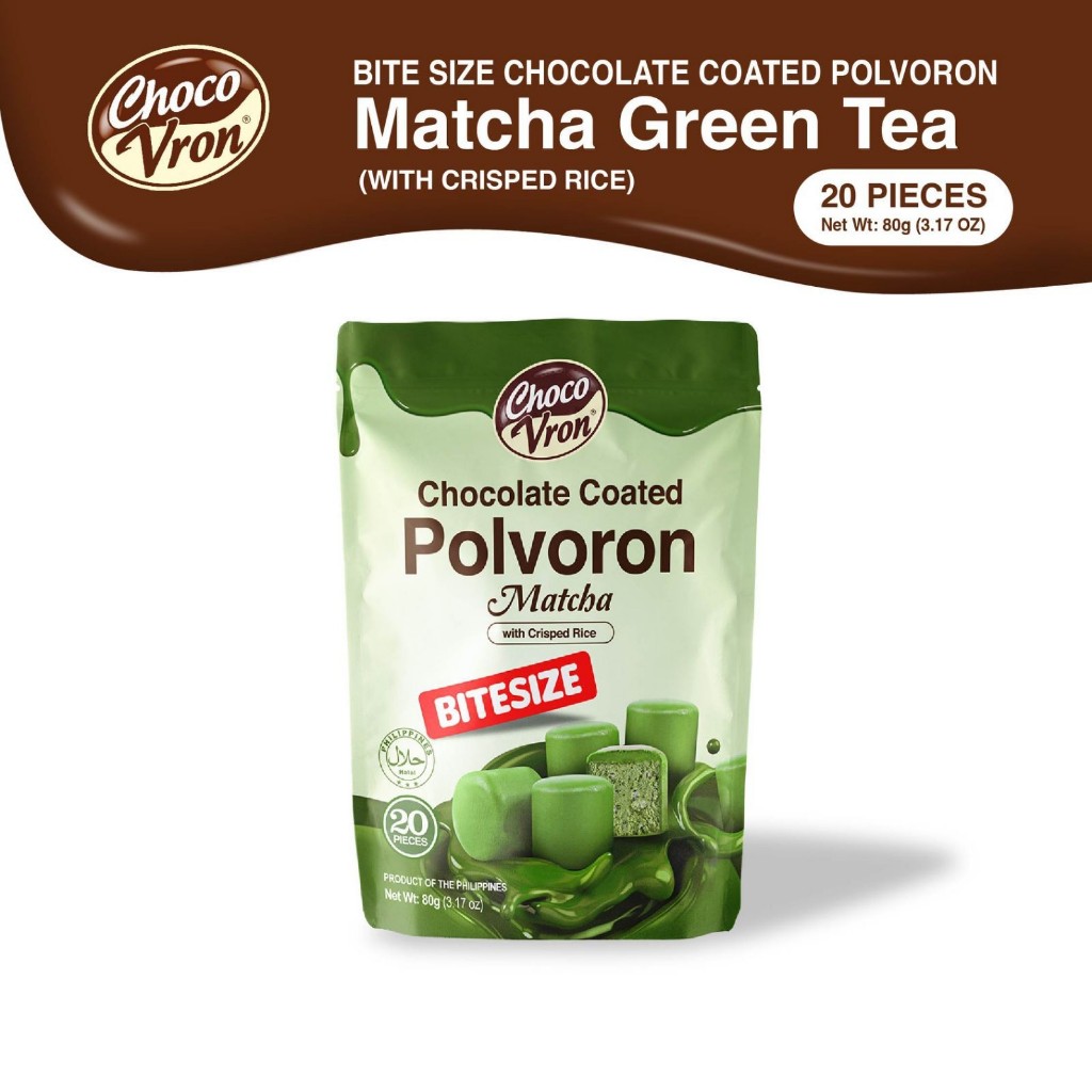 ChocoVron Bite Size Matcha Green Tea 80g | Shopee Philippines
