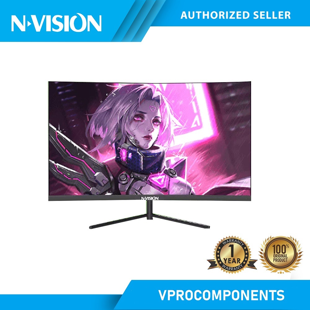 Nvision ES32G2 31.5" 165Hz VA Curved Gaming Monitor | Shopee Philippines