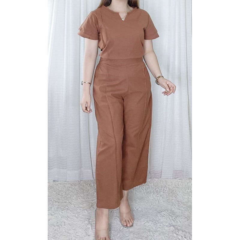 Eunice Coordinates Pants Terno (D&T) | Shopee Philippines